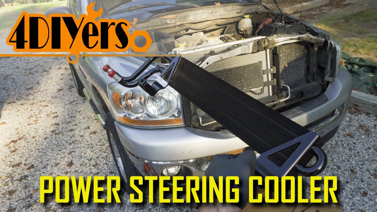 How to Replace the Power Steering Oil Cooler on a Dodge Ram