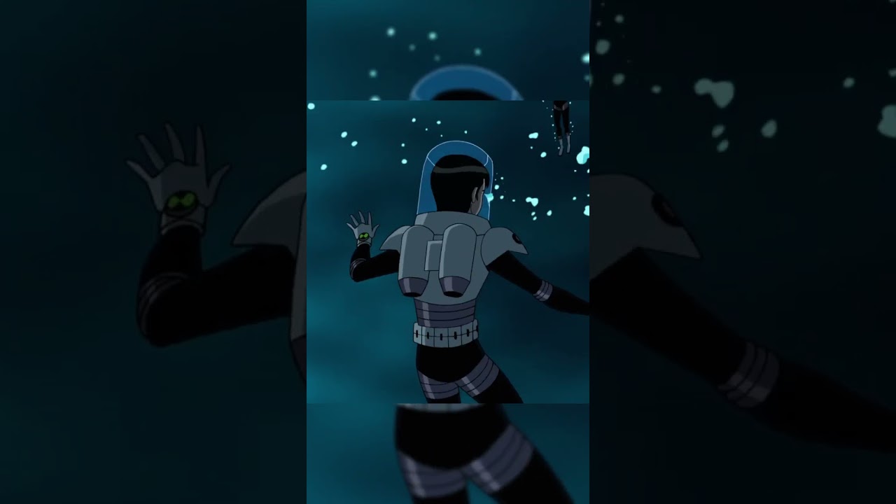 Ben se transforma en Humungosaurio bajo el agua | Ben 10 Ultimate Alien