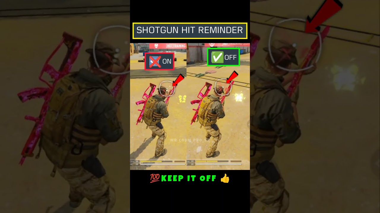 ✅ Try This Pro SHOTGUN Setting in CODM BR 🔥💯 Codmobile Tips and Tricks #shorts #codmbr #codmiphone