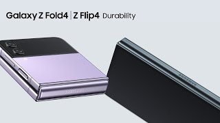 Samsung Galaxy Z Fold 4 & Z Flip 4 | Durability advert uk