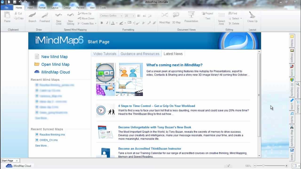 Getting Started with iMindMap 6