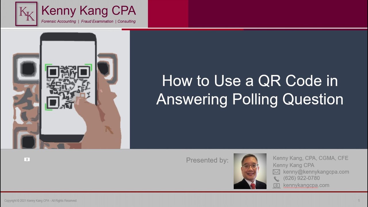 Using QR Codes for Polling