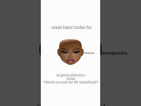 berry avenue mesh head codes #roblox #brookhaven #berryave #shortsviral #berryavenuecodes