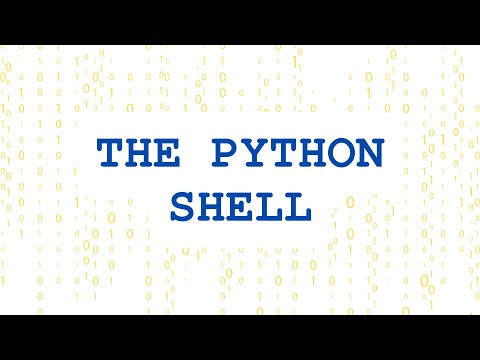 Python IDLE shell
