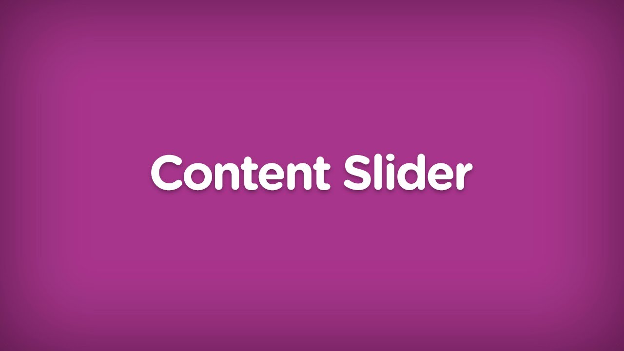 jQuery Content Slider - Part 2