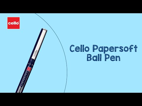 Cello Papersoft Ball Pen- Pack of 10