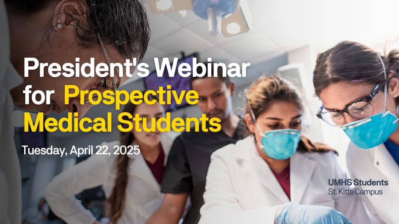 President's Webinar for Prospective Students - April 22, 2025