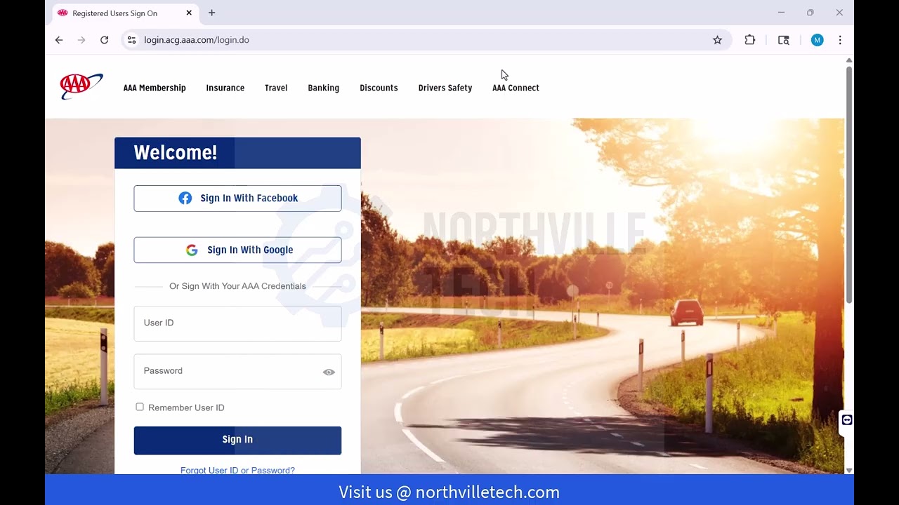 How to Update AAA Online Password