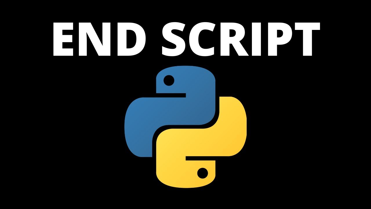 How to Stop a Python Script with a Keyboard Interrupt | Python Tutorial
