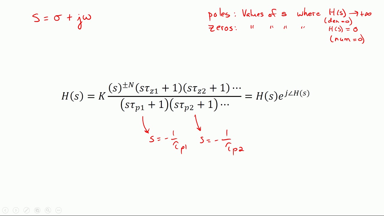 Bode Plot Lecture Part 1