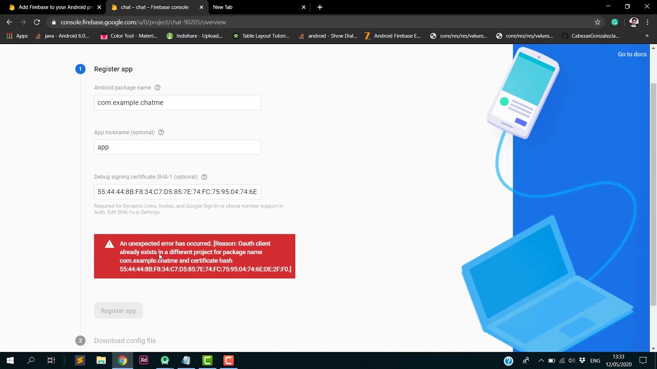 Firebase Setup in android JAVA (Chat App Part 1)