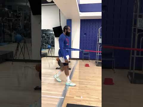 PEEK Into Harden's Post Practice π