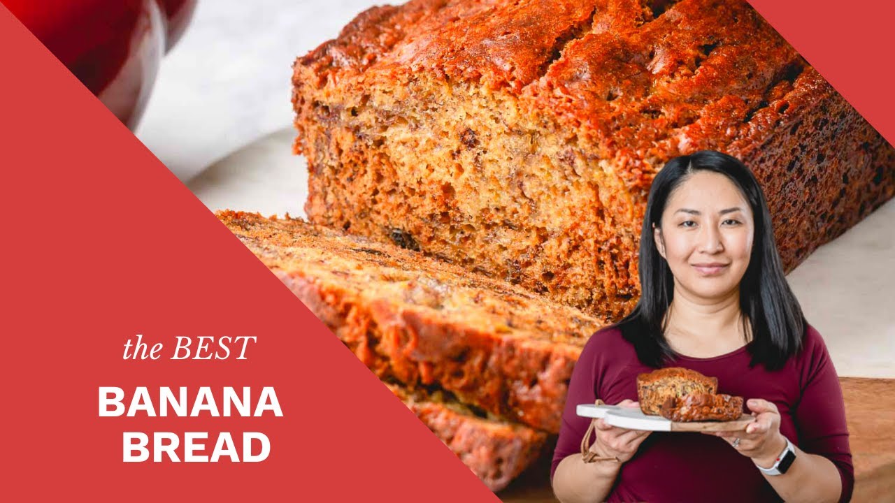 The BEST banana bread you'll ever make!
