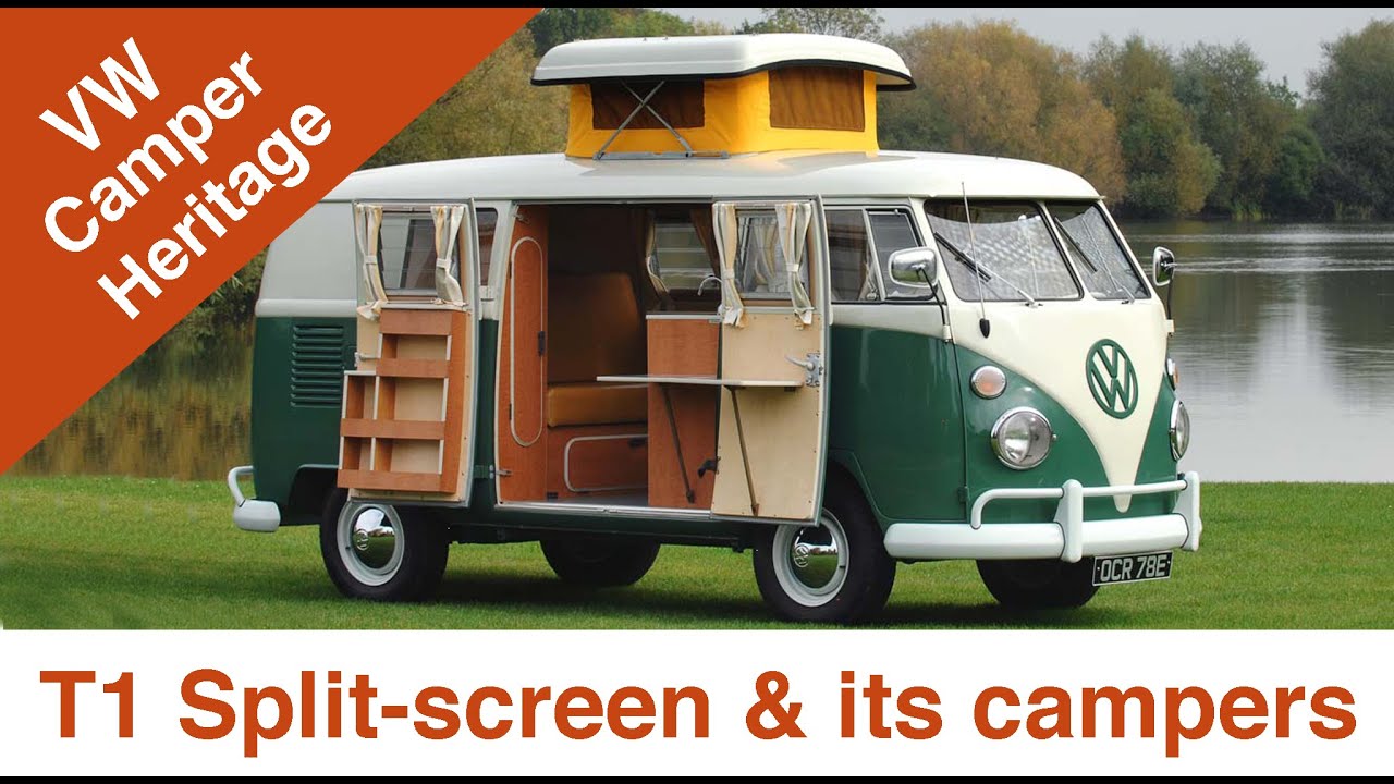 VW T1 Split screen | The VW bus and the first Volkswagen campervan