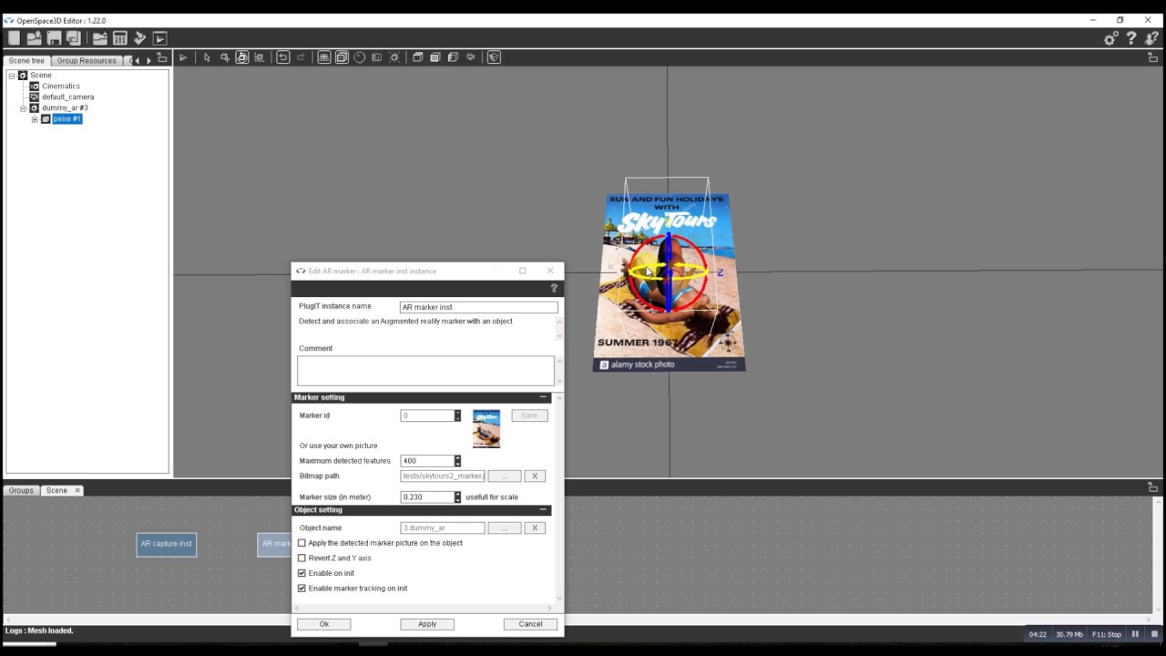 OpenSpace3D - Tutorial 2 - Using Images