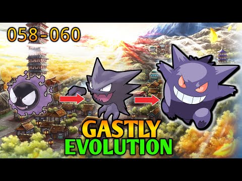 How To Evolve Gastly Into Haunter And Gengar In Pokemon Heart Gold & Soul Silver | Johto Pokedex
