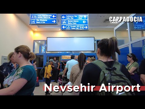 Cappadocia Nevsehir Airport Arrival | How to get to Goreme from Airport, Dolmus - Turkey Travel