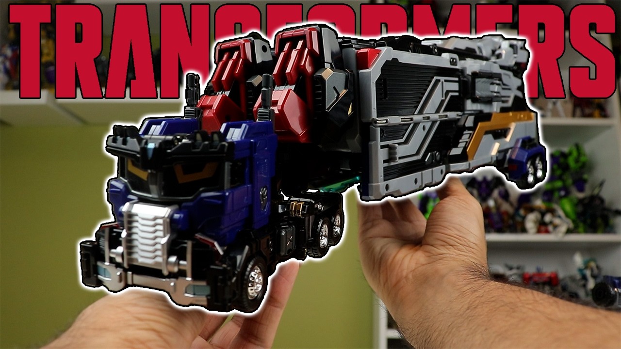 Big Badass Korean Transforming Robot | #transformers Metal Cardbot Heavy Iron W Review