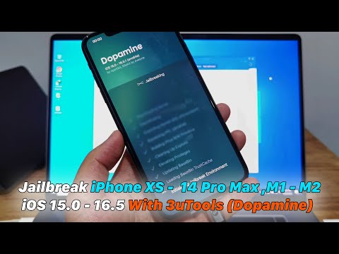 How To Jailbreak iPhone XS - 14 Pro Max | M1 - M2 iOS 15.0 - 16.5 With 3uTools (Dopamine)