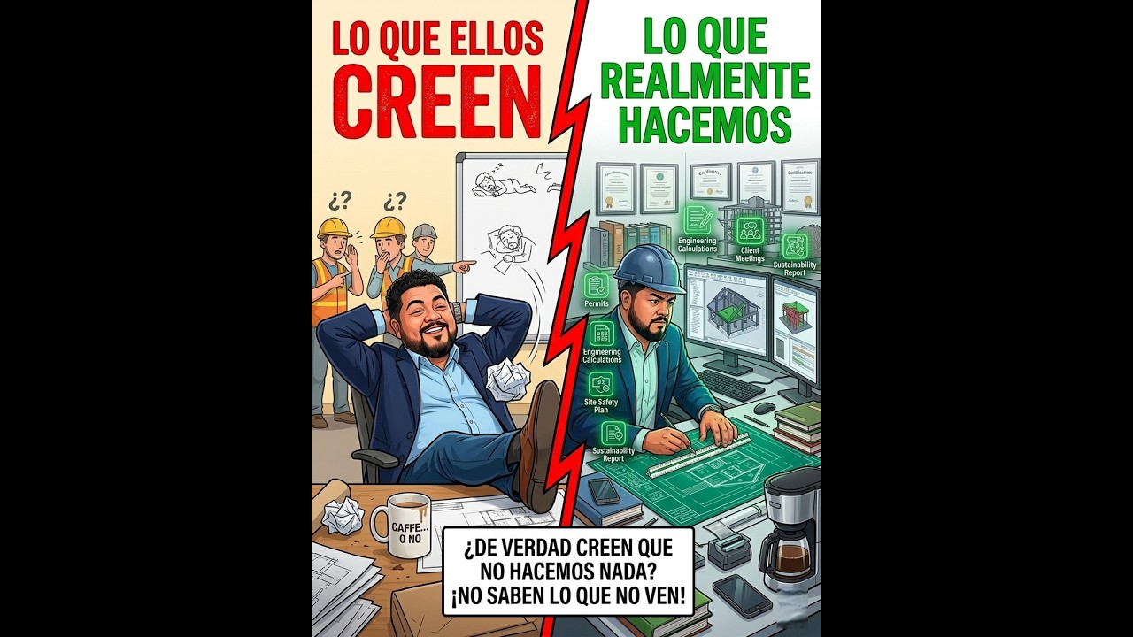 El arquitecto no trabaja
