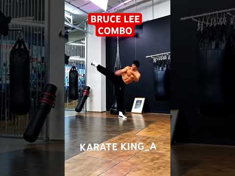 Bruce Lee combo #shots #boxing #training #shortsvideo #tutorial #shortvideo #india #usa #russia #mma