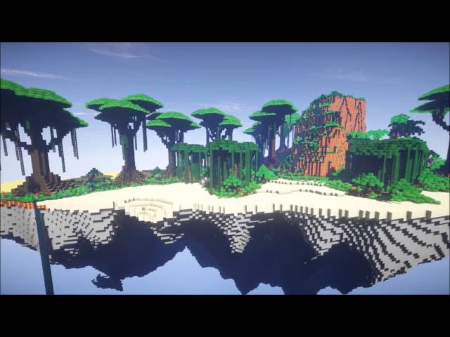 Angel Island (Sonic 3 and Knuckles) Minecraft Map