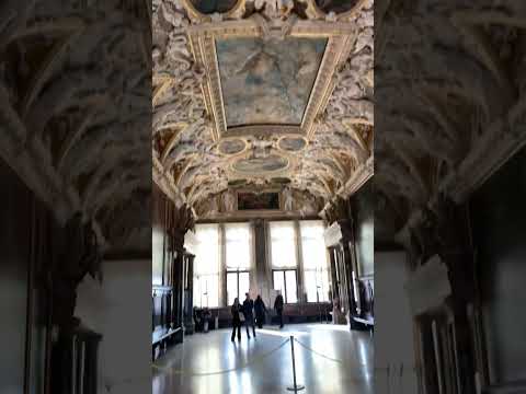 Inside Doge’s Palace, Venice, Italy