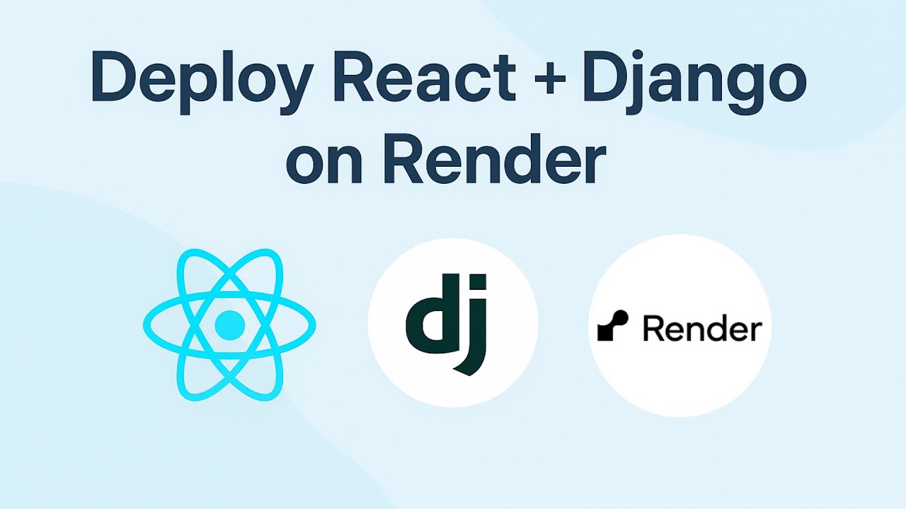 React (Frontend) - Django (Backend) - Render Cloud Hosting through Github