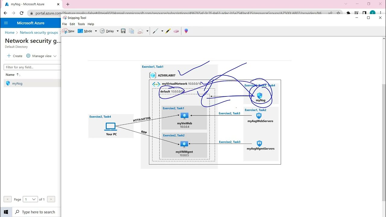 What are Network Security Groups and Application Security Groups?? || Create NSG, ASG Rules||Azure||