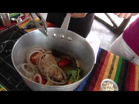 How To Cook Mexican Pozole Soup - A Hominy, Onion, Tomato and Pork Soup Recipe