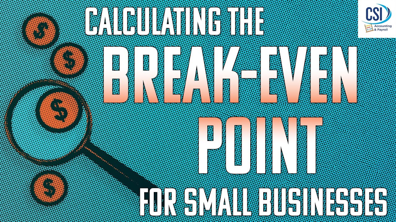 How to Calculate Your Break-Even Point (Step-by-Step Guide for Small Businesses)