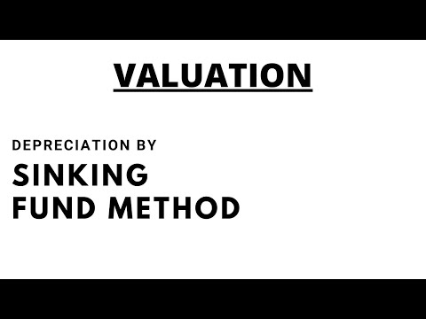 How to calculate depreciation using Sinking Fund Method Video Lecture ...