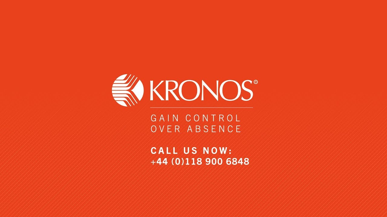 Kronos How to Video - Absence Management