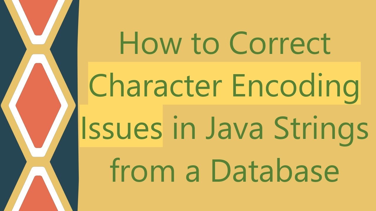 How to Correct Character Encoding Issues in Java Strings from a Database