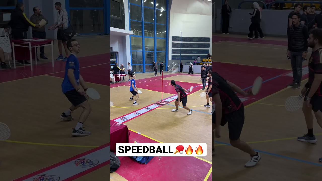 SPEEDBALL - A new arising racket sport #sport #speedball #tennis #basketball #volleyball #badminton
