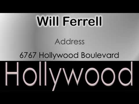 Will Ferrell How to pronounce Will Ferrell Hollywood Actor from 6767 Hollywood Boulevard?