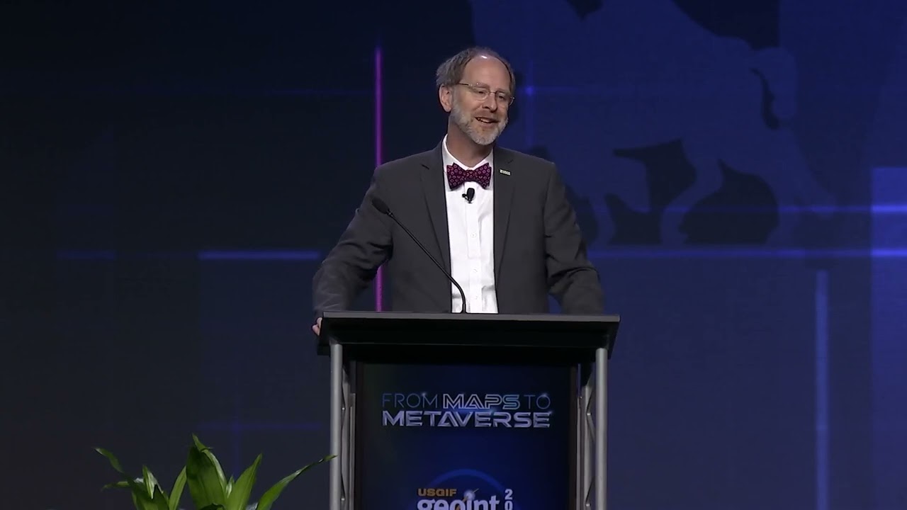 GEOINT 2023 Keynote by David Applegate, Ph.D., Director, U.S. Geological Survey