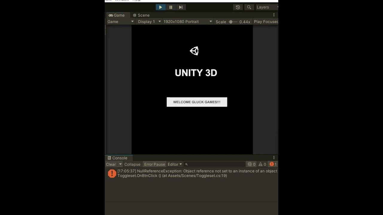 How to Solve Unity Will automatically pause Every time an error #tutorial #unity3d #gamedev