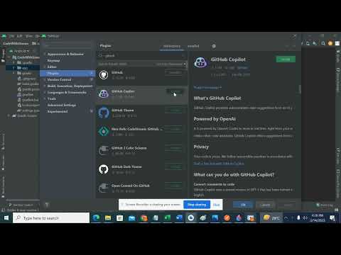 How to install Github CoPilot in Android Studio