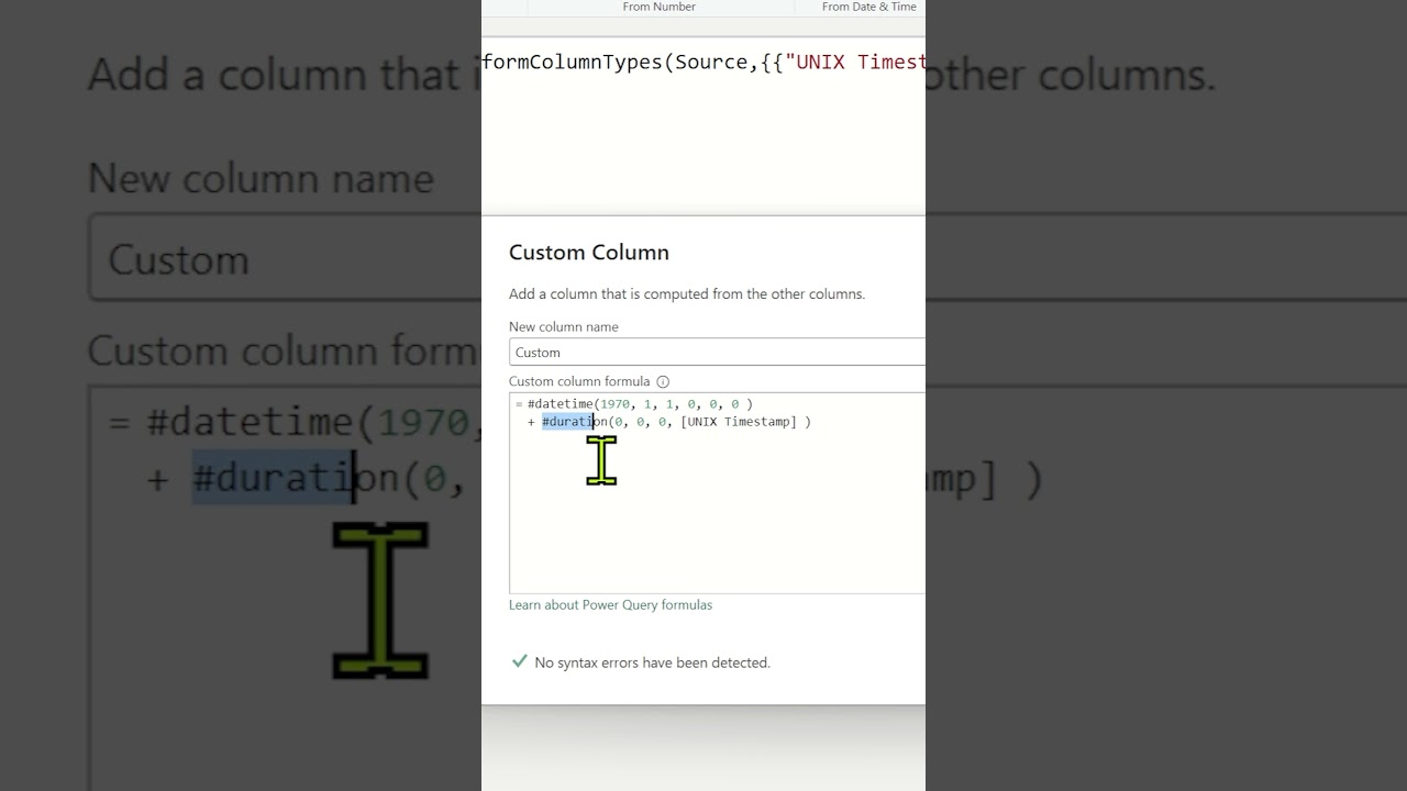 Convert Unix Timestamp to DateTime in Power Query M Convert Unix Timestamp to DateTime in Power Query M