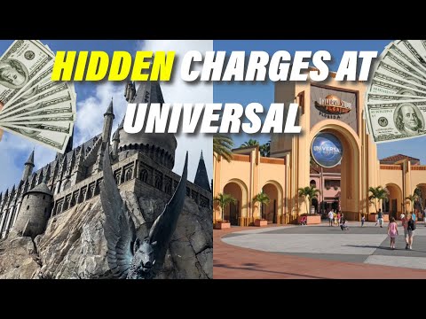 Every HIDDEN CHARGE at Universal Orlando Resort!