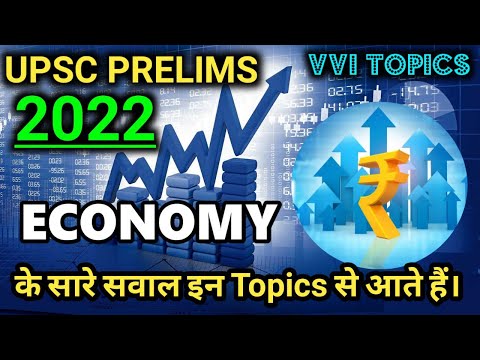 Important Topic of Economy For UPSC Prelims 2022 | Repeated Topics of Economy in UPSC