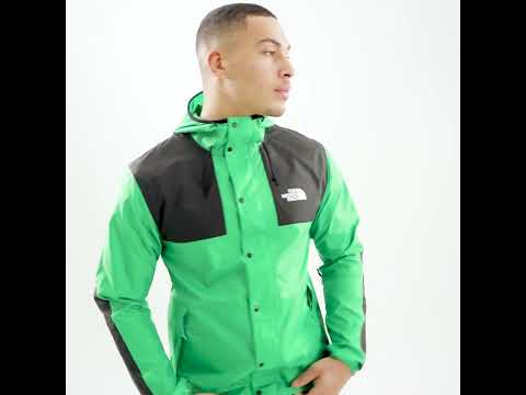THE NORTH FACE Seasonal Mountain Jacket Optic Emerald Green Black Men | FootAsylum