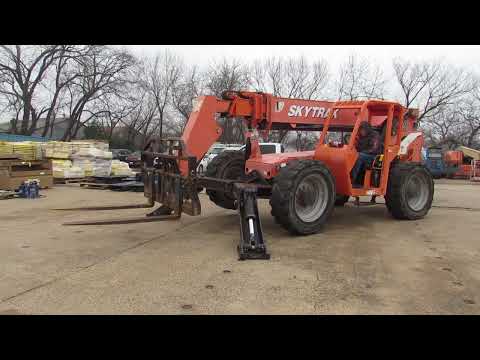 2014 SKYTRAK VARIABLE REACH FORK LIFT, MDL 10054, S/N 160056479 - Rosen ...