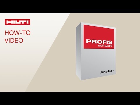 TUTORIAL on Hilti PROFIS Anchor - Solution Tab