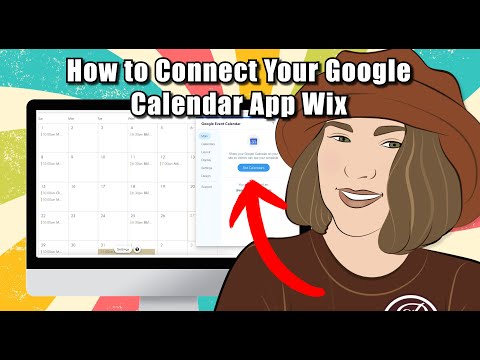 How to Connect Your Google Calendar App for Your WIX Website.