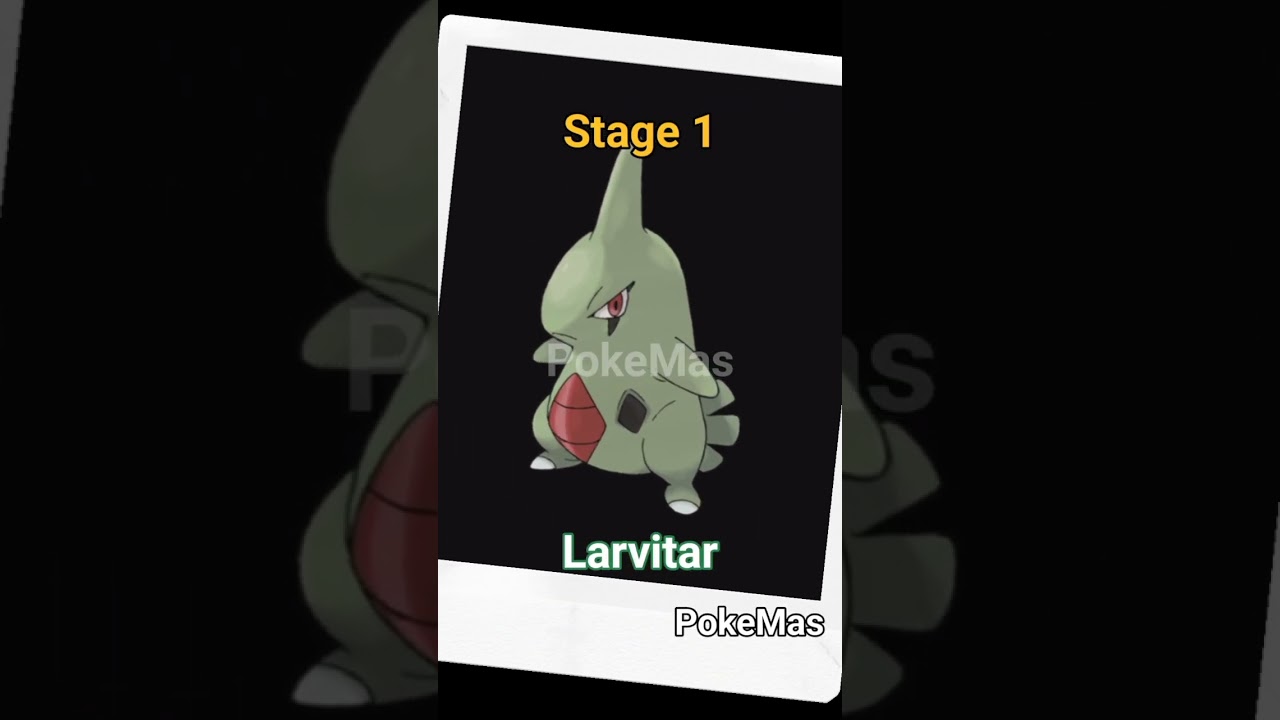 Evolution Of Tyranitar |#41|PokeMas| #pokemon