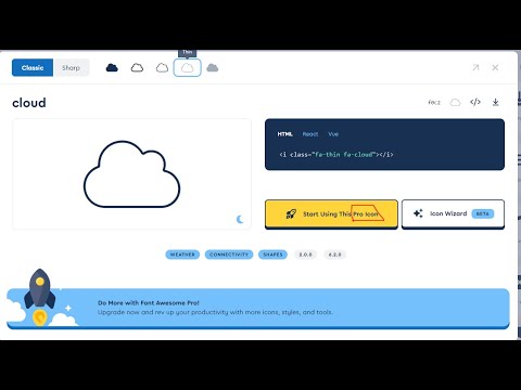 How to use Font Awesome 6 icons offline