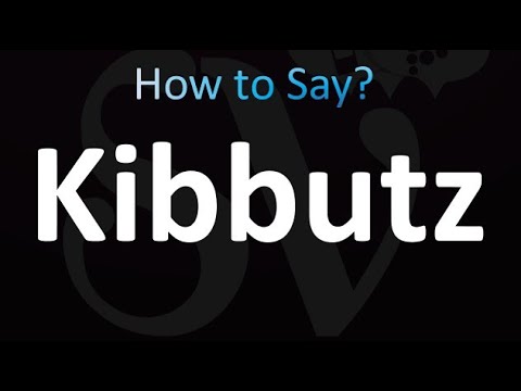 How to Pronounce Kibbutz (correctly!)