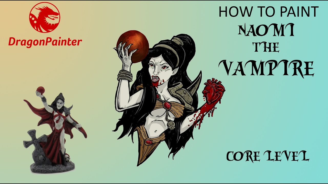 Naomi the Vampire Core Paint Tutorial